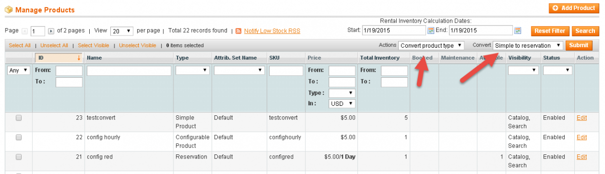 Convert Simple Products To Reservation Products? - Sales Igniter