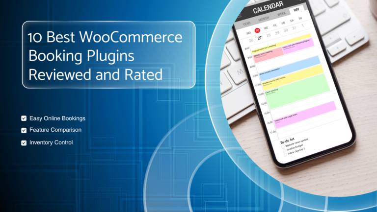 10 Best WooCommerce Booking Plugins Reviewed